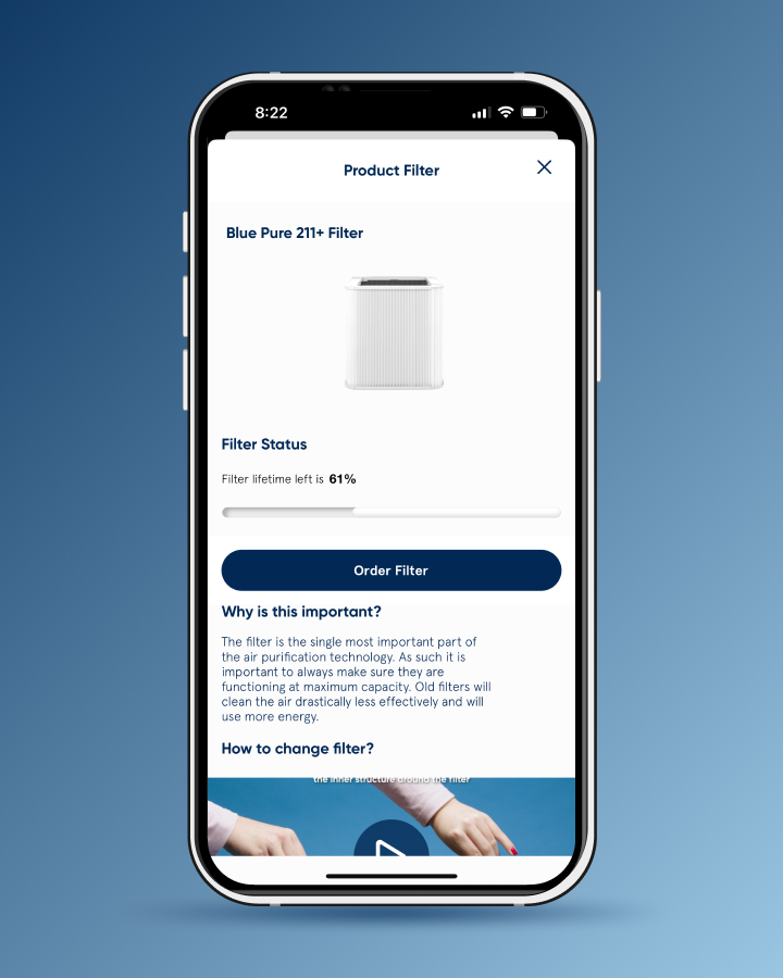 Blue Pure 211+ particle + carbon filter | Blueair