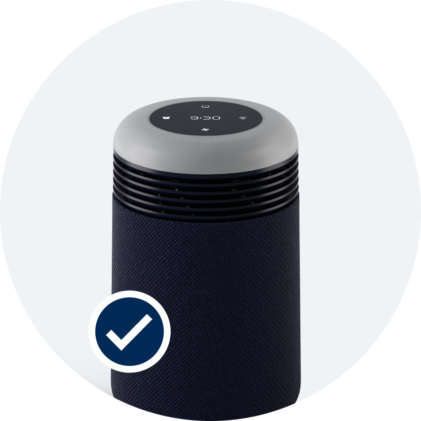 Mini Restful™ | Sunrise Clock & Bedroom Air Purifier | Blueair