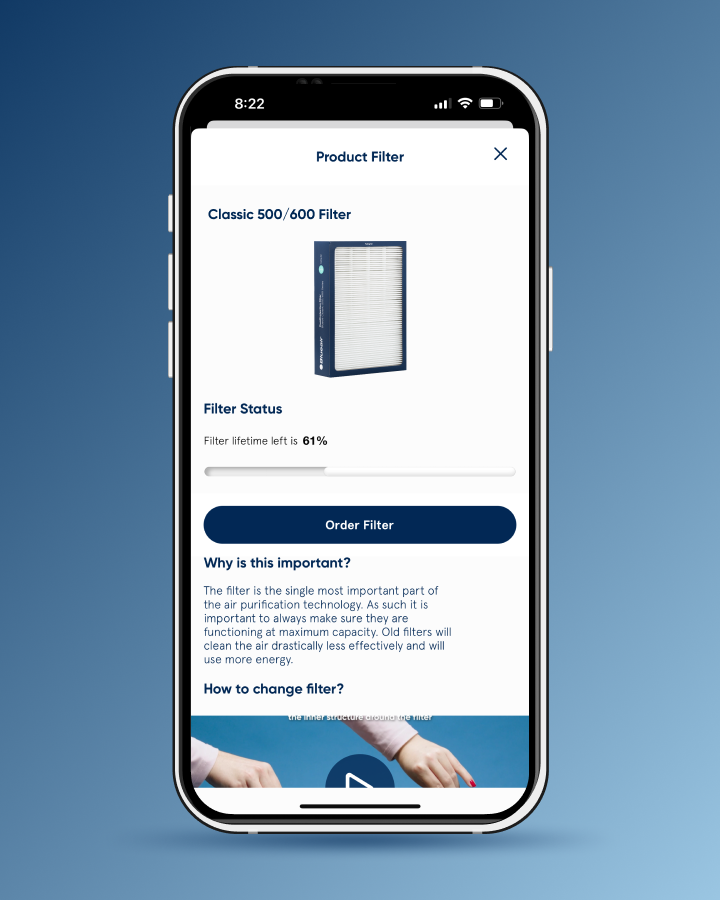 Classic 500/600 series particle filter | Blueair